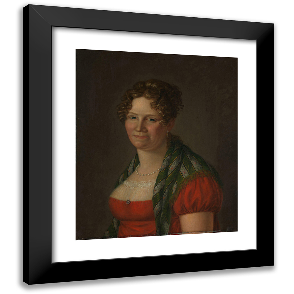 Jacob Munch 12x14 Black Modern Framed Museum Art Print Titled ...