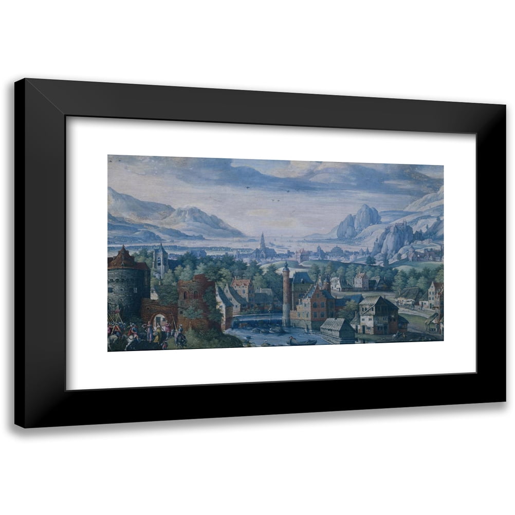 Jacob Savery the Elder 24x16 Black Modern Framed Museum Art Print ...