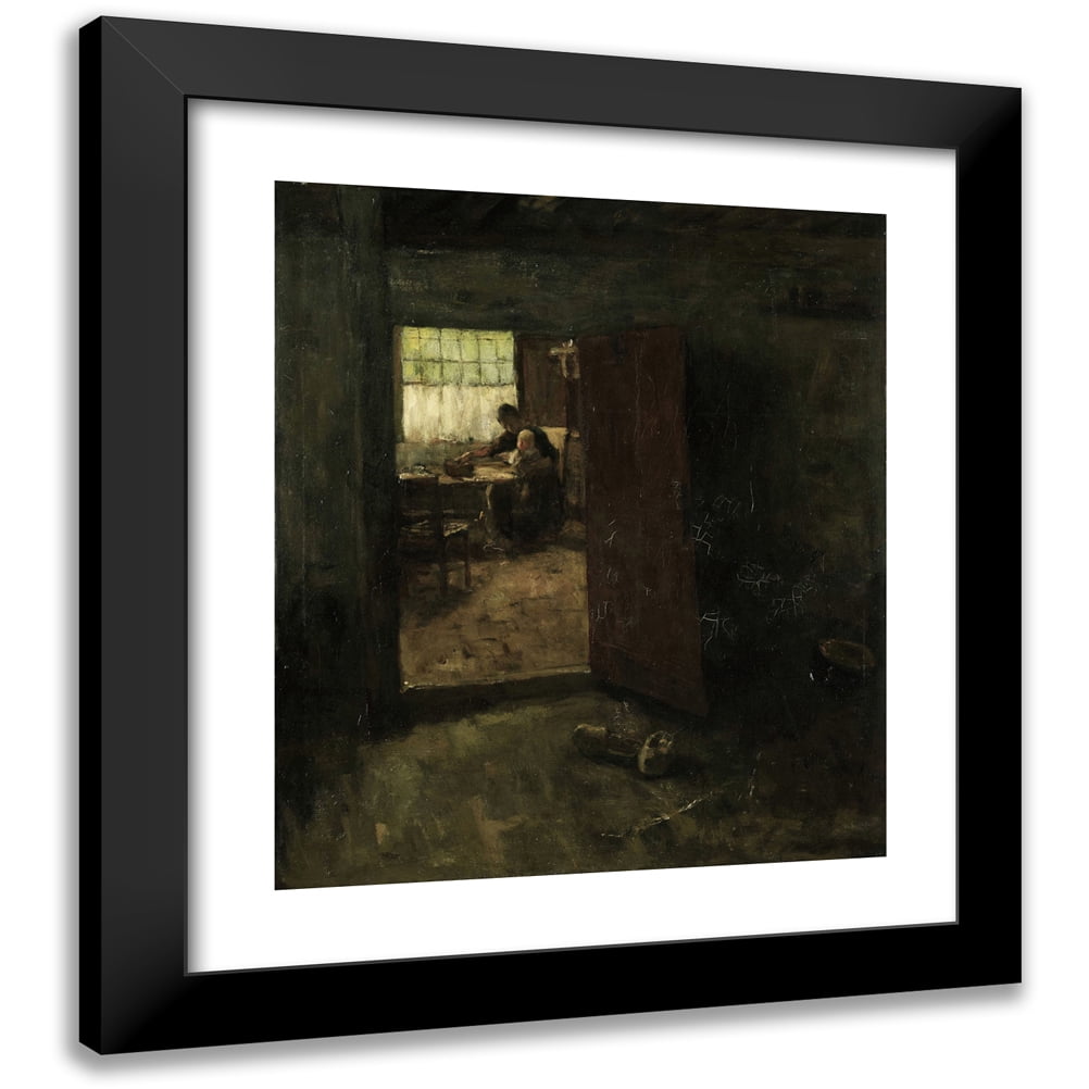 Jacob Simon Hendrik Kever 20x23 Black Modern Framed Museum Art Print ...