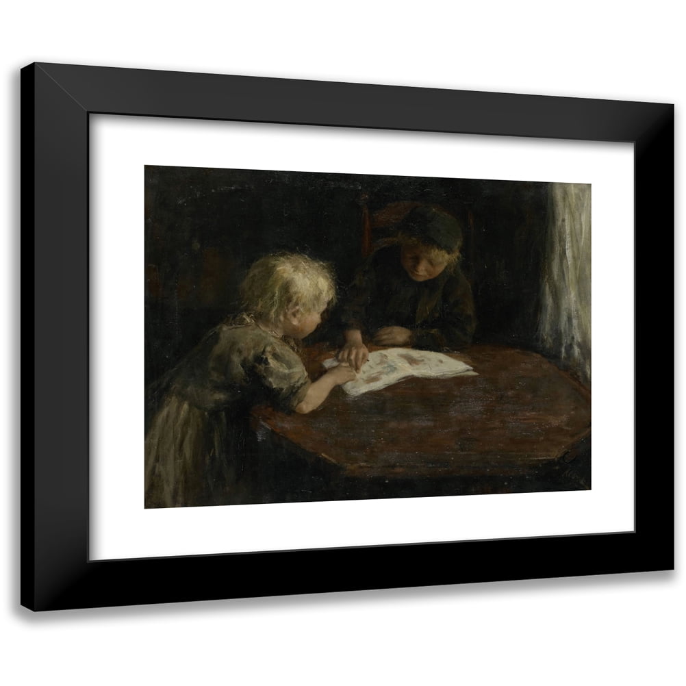 Jacob Simon Hendrik Kever 24x19 Black Modern Framed Museum Art Print ...
