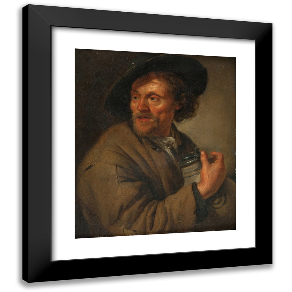 Jacob Toorenvliet 12x14 Black Modern Framed Museum Art Print Titled ...