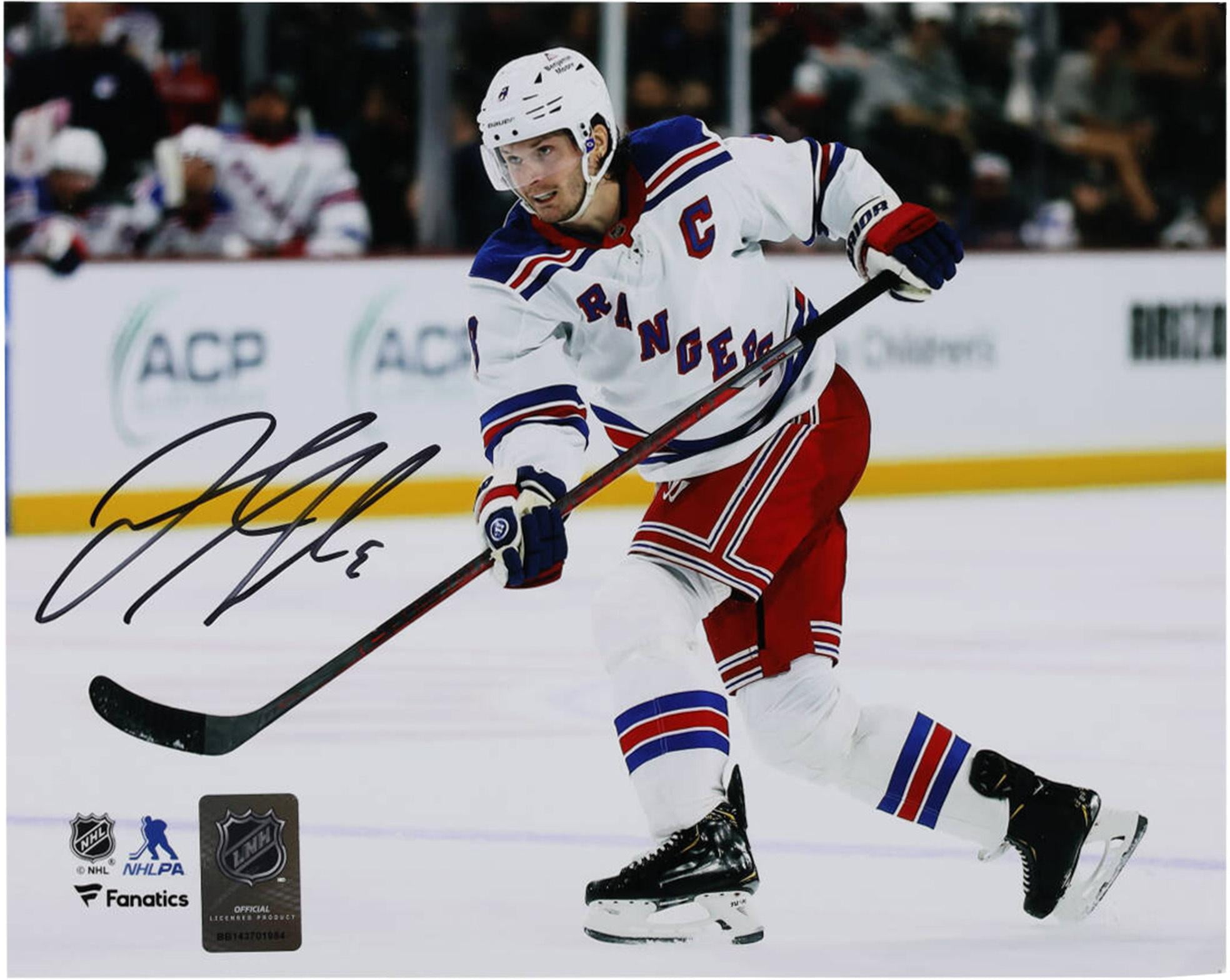 Jacob Trouba New York Rangers Autographed 8" x 10" White Jersey ...