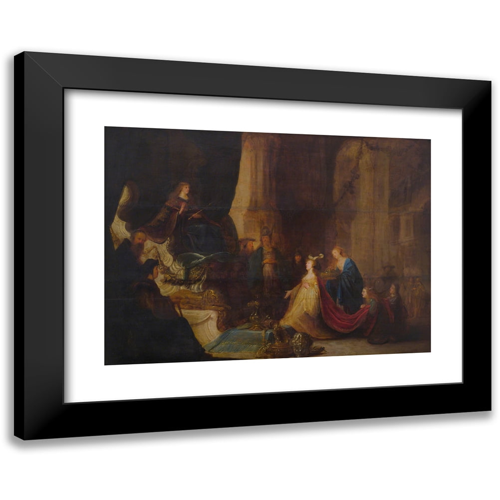 Jacob Willemsz De Wet 14x11 Black Modern Framed Museum Art Print Titled ...