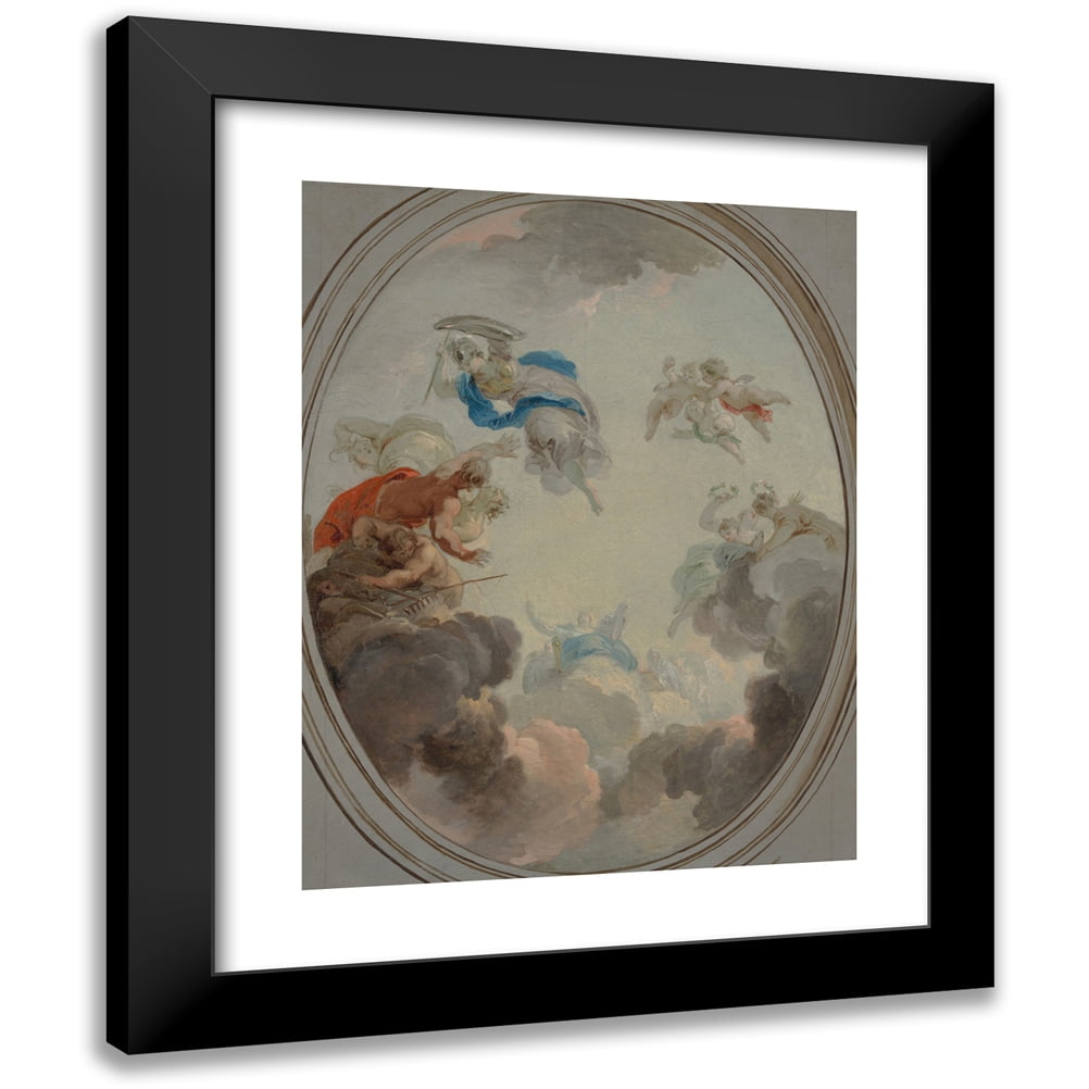 Jacob de Wit 15x18 Black Modern Framed Museum Art Print Titled ...