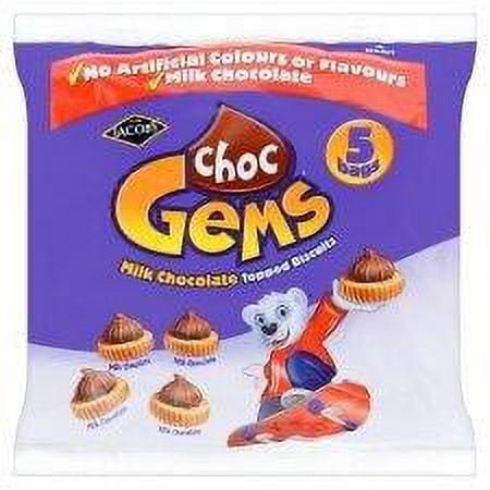 Jacob's Choc Gems 5 X 25G - Walmart.com