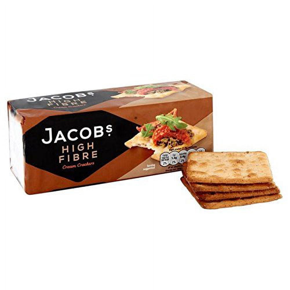 Jacob's Cream Crackers High AKF18 Fibre - 200g - Walmart.com