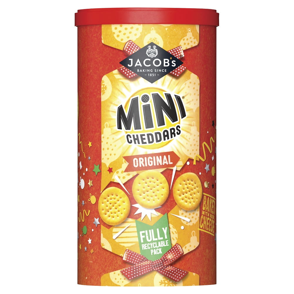 Jacob's Mini Cheddars Original Caddy 260g - Walmart.com