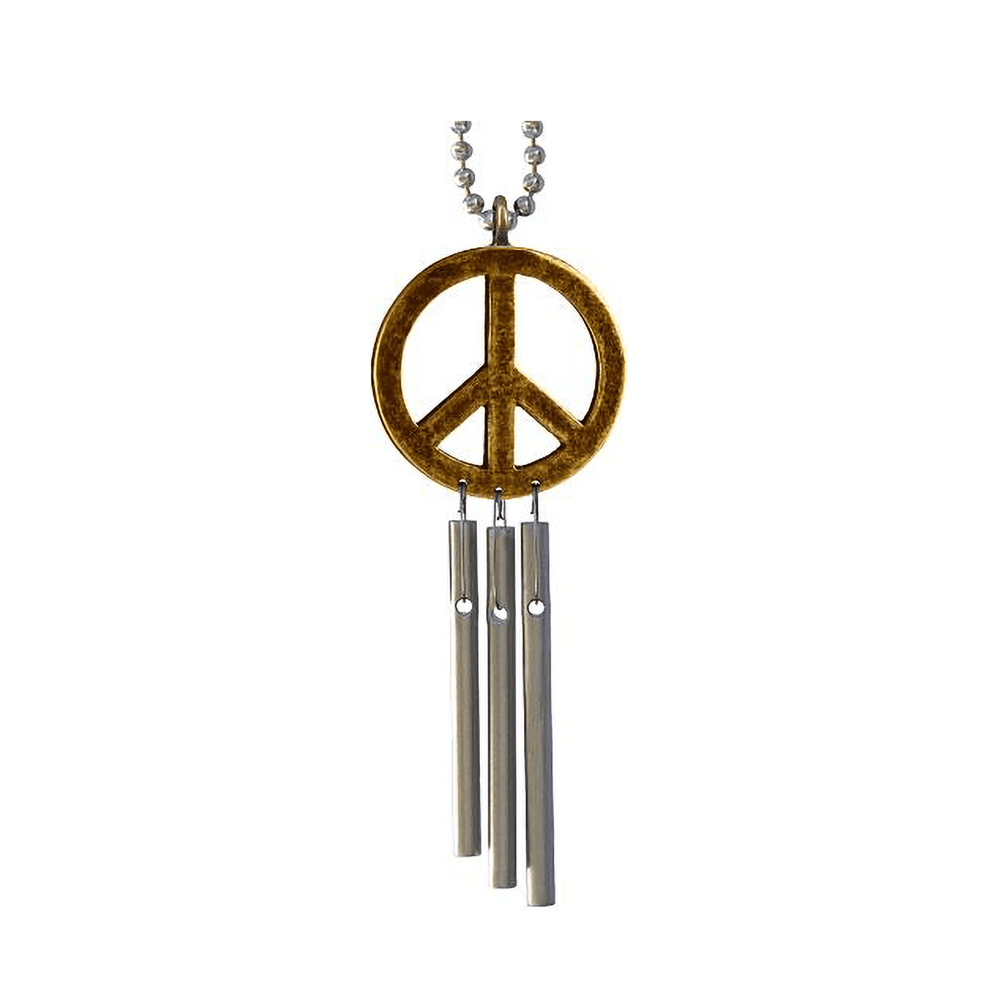 Jacob’s Musical Chimes Car Charm Wind Chimes, Peace Sign, 3-inch ...
