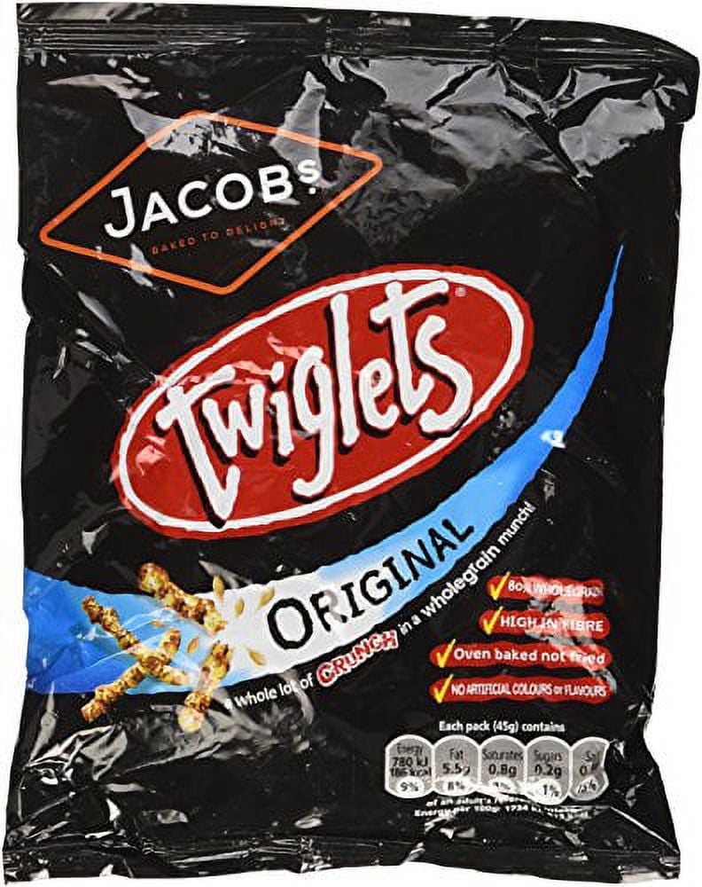 Jacob's Twiglets 45g - pack of 12 - Walmart.com