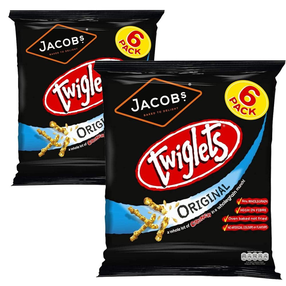Jacob's Twiglets Original 24g SSF20 x 6 per pack - Pack of 2 - Walmart.com