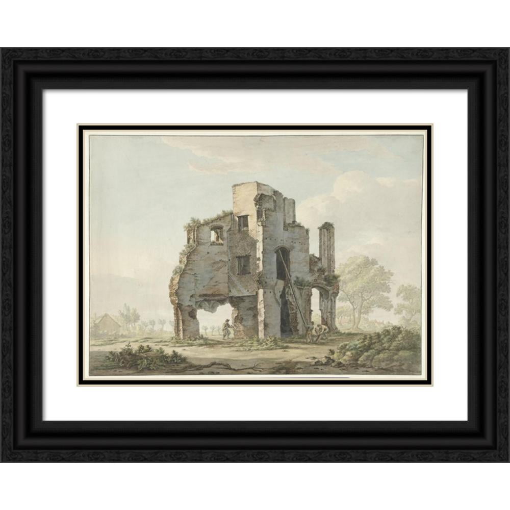 Jacob van Liender 18x14 Black Ornate Wood Framed Double Matted Museum ...