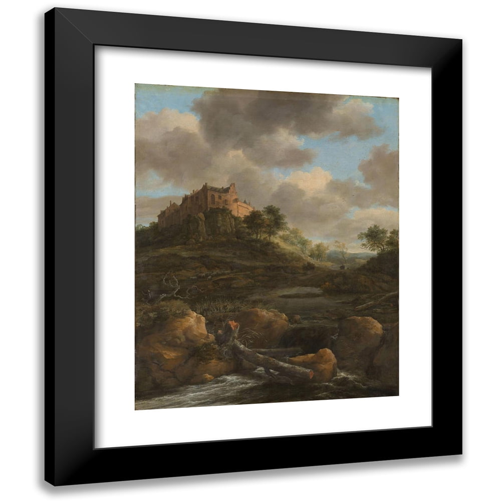 Jacob van Ruisdael 15x18 Black Modern Framed Museum Art Print Titled ...