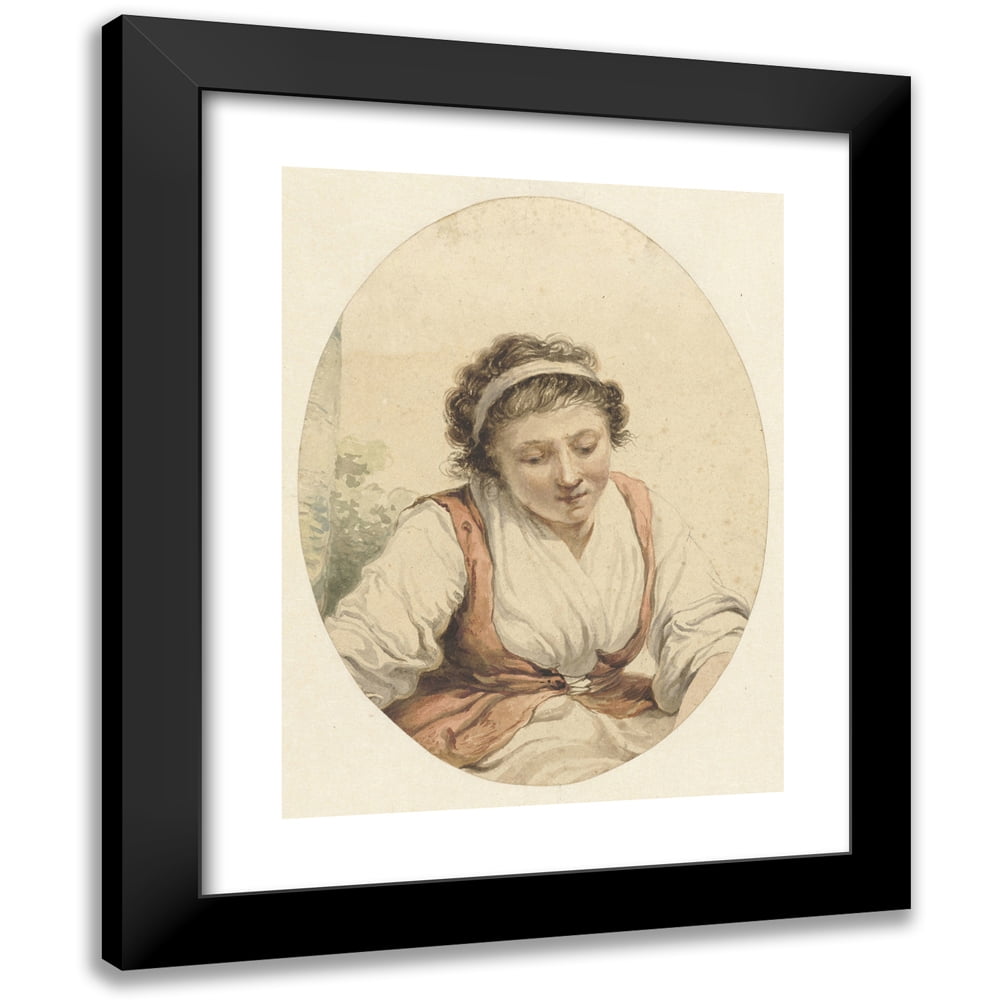 Jacob van Strij 19x24 Black Modern Framed Museum Art Print Titled ...