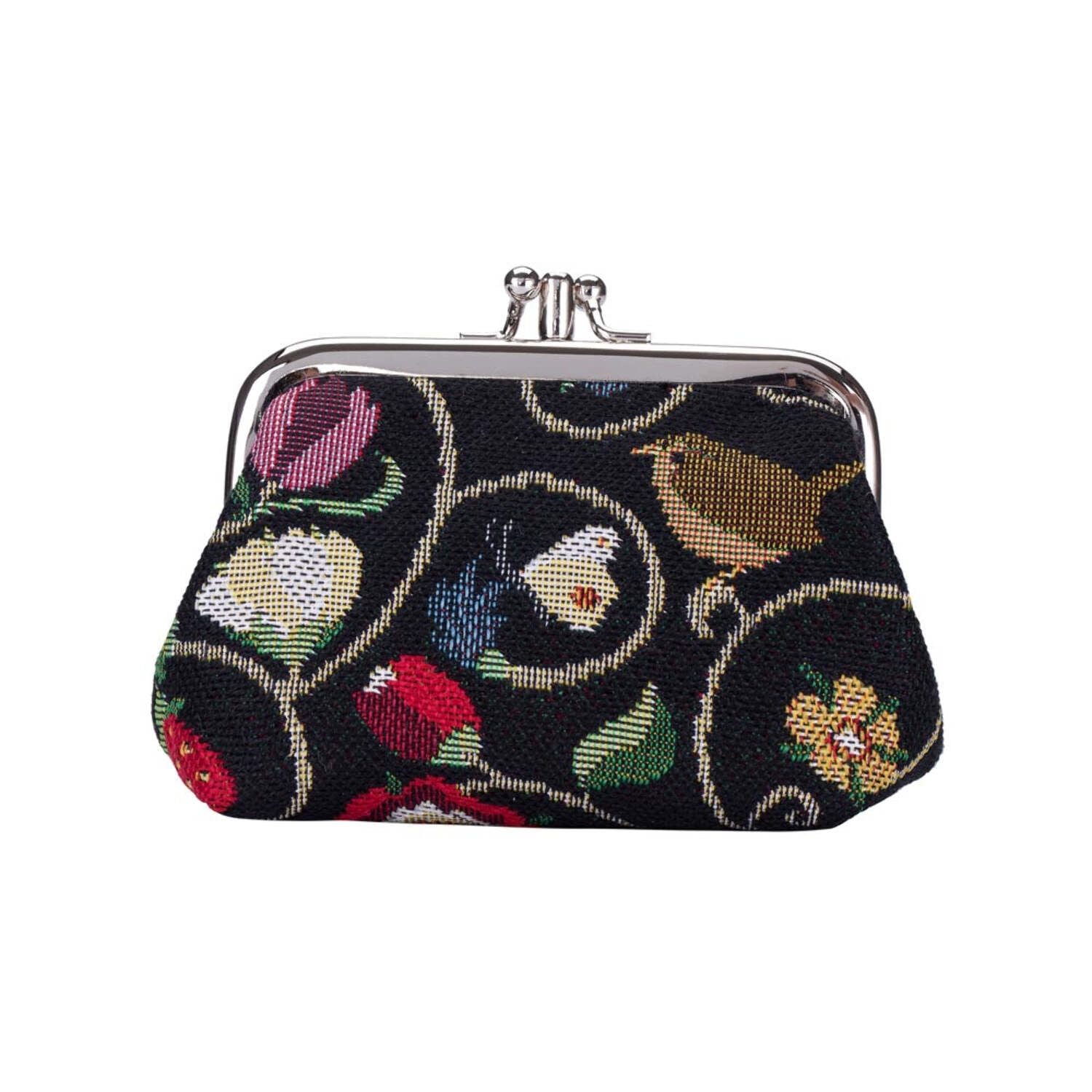 Jacobean Dream Coin Clasp Frame Purse Wallet - Walmart.com