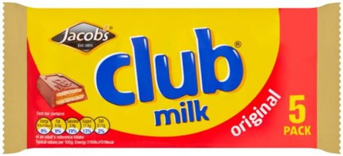 Jacobs 390121 3.8 oz Milk Chocolate Bar, Pack of 36 - Walmart.com