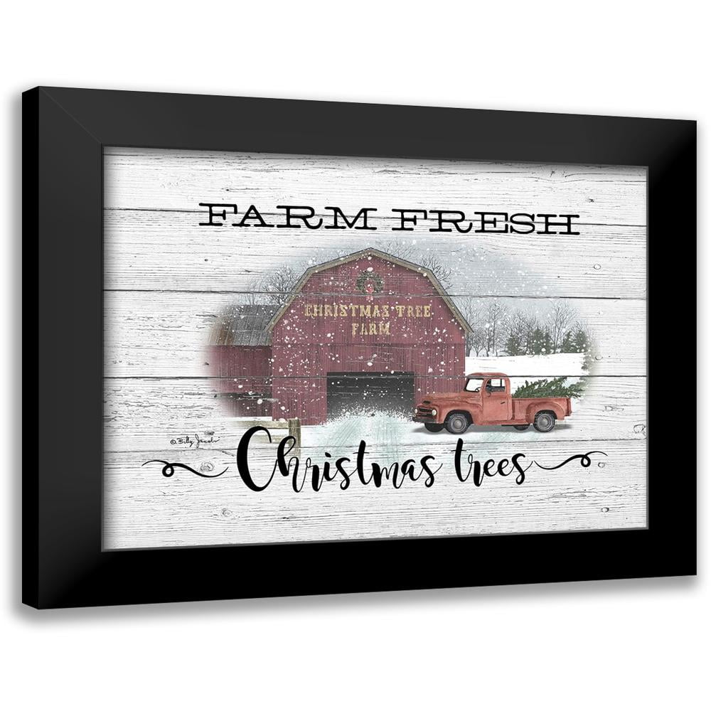 Jacobs, Billy 14x12 Black Modern Framed Museum Art Print Titled - Farm ...