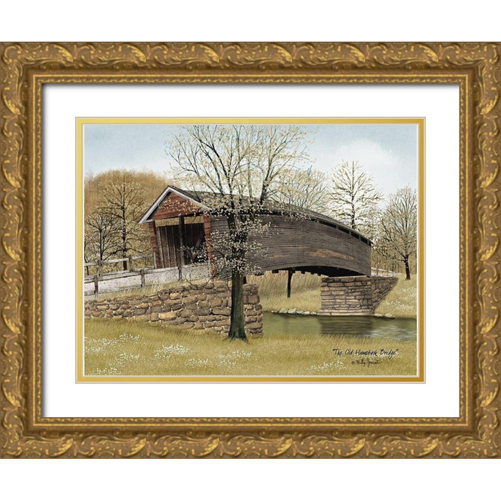 Jacobs, Billy 18x15 Gold Ornate Wood Framed with Double Matting Museum ...