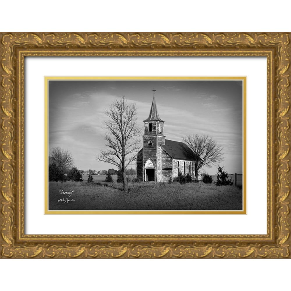 Jacobs, Billy 24x17 Gold Ornate Wood Framed with Double Matting Museum ...