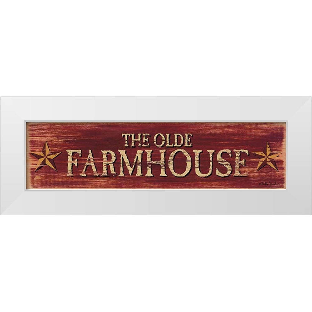 Jacobs, Billy 24x9 White Modern Wood Framed Museum Art Print Titled ...