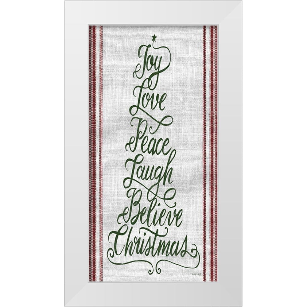 Jacobs, Cindy 11x18 White Modern Wood Framed Museum Art Print Titled ...