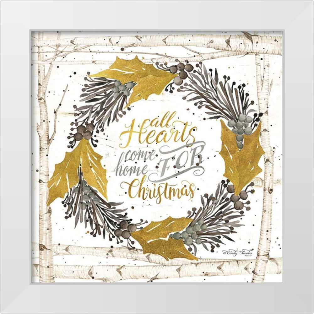 Jacobs, Cindy 12x12 White Modern Wood Framed Museum Art Print Titled ...