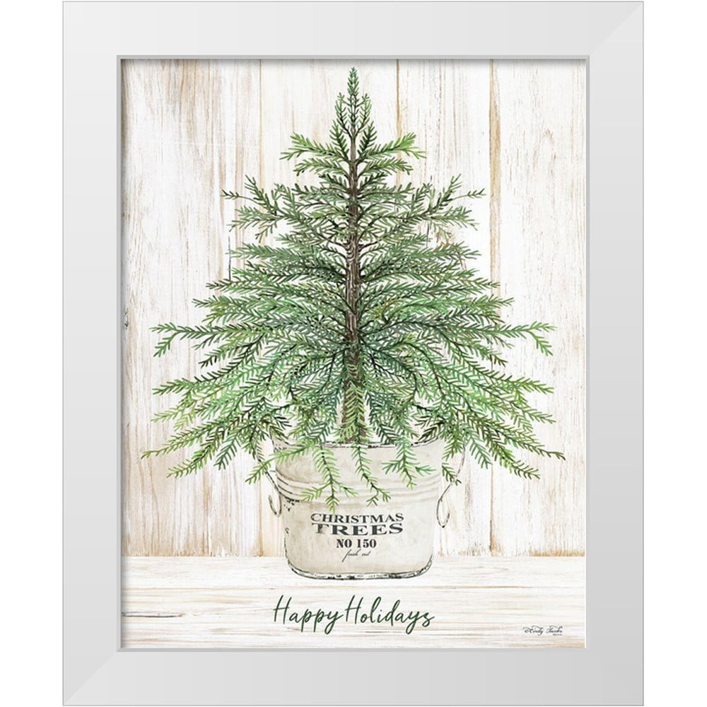 Jacobs, Cindy 12x14 White Modern Wood Framed Museum Art Print Titled ...
