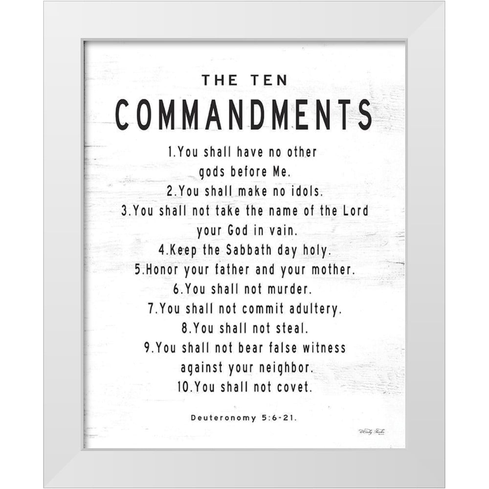 Jacobs, Cindy 12x14 White Modern Wood Framed Museum Art Print Titled ...