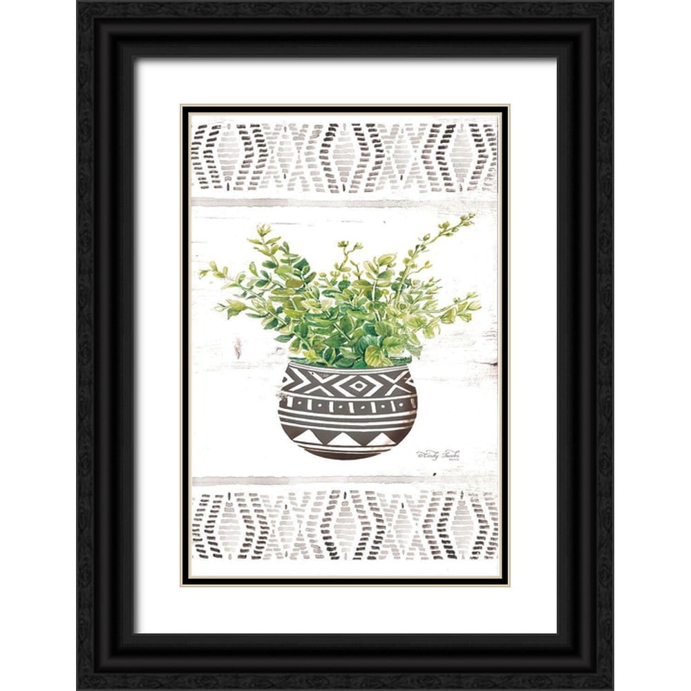 Jacobs, Cindy 13x18 Black Ornate Wood Framed with Double Matting Museum Art Print Titled - Aztec ...