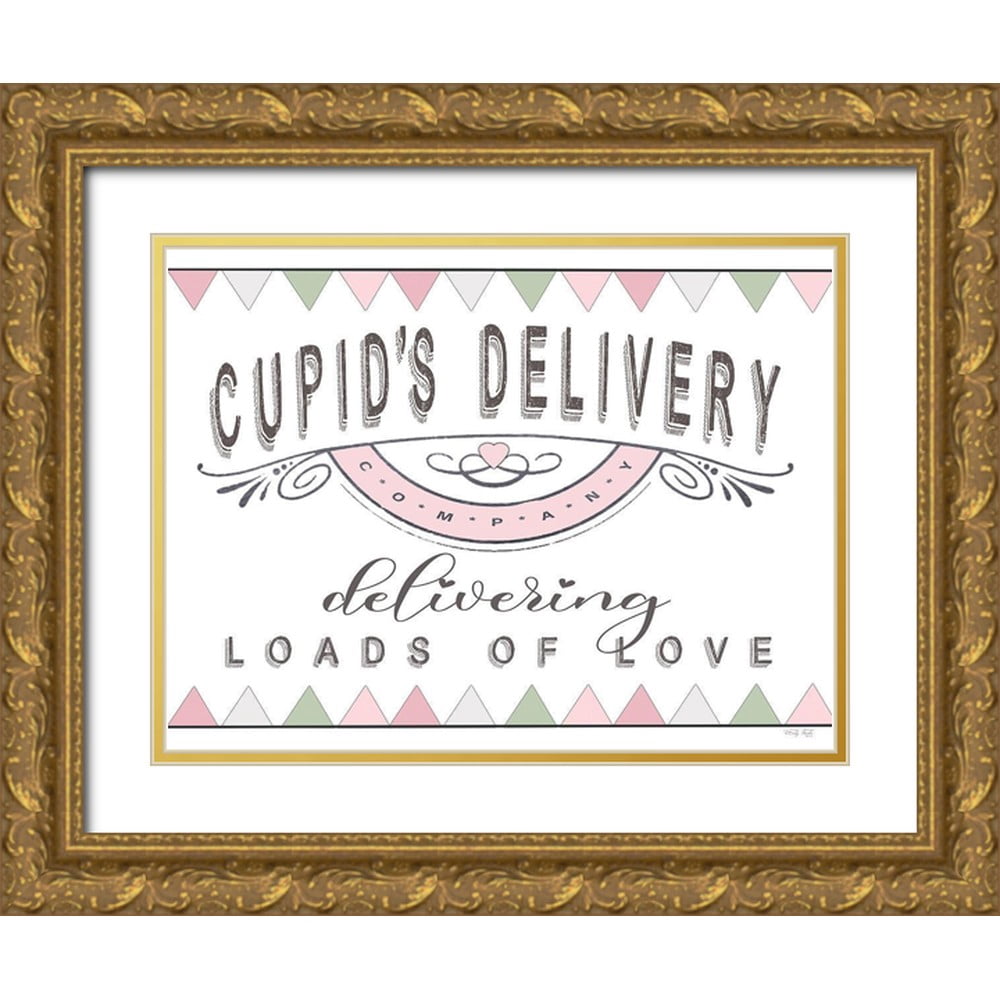 Jacobs, Cindy 14x12 Gold Ornate Wood Framed with Double Matting Museum ...