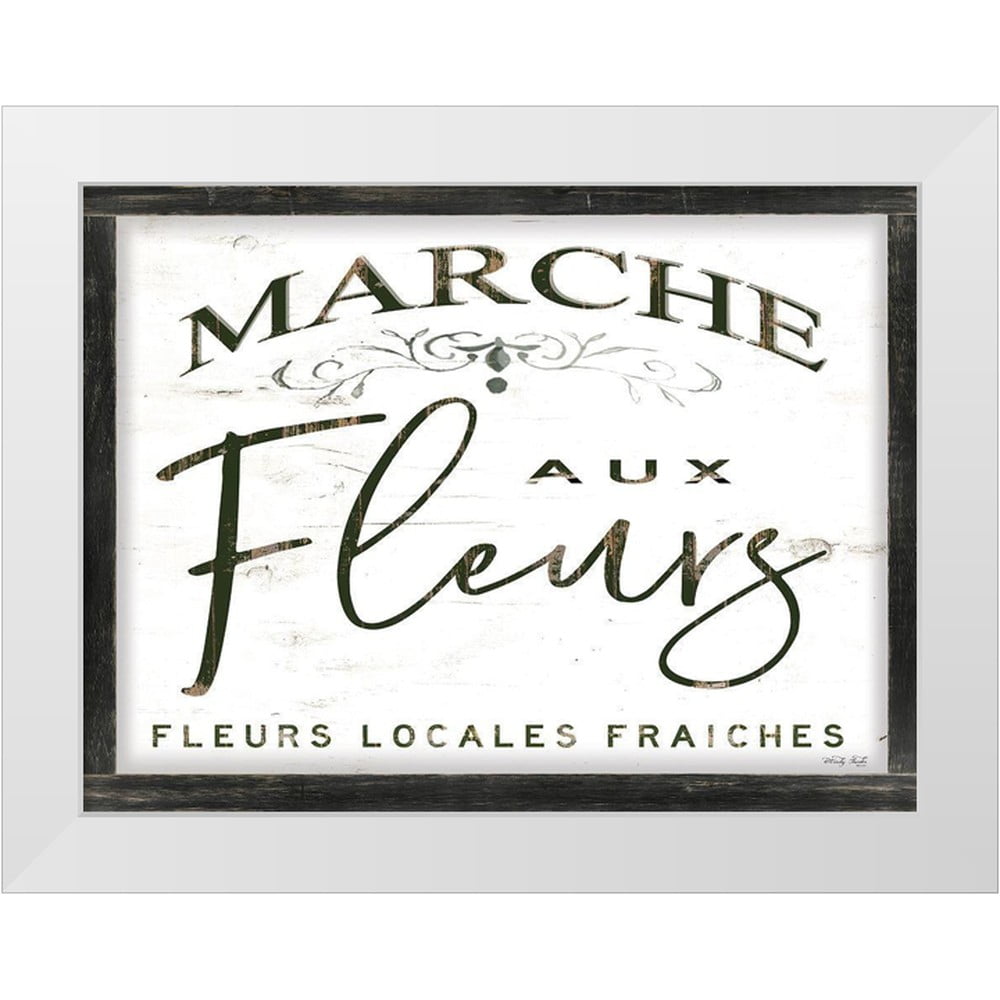 Jacobs, Cindy 14x12 White Modern Wood Framed Museum Art Print Titled ...