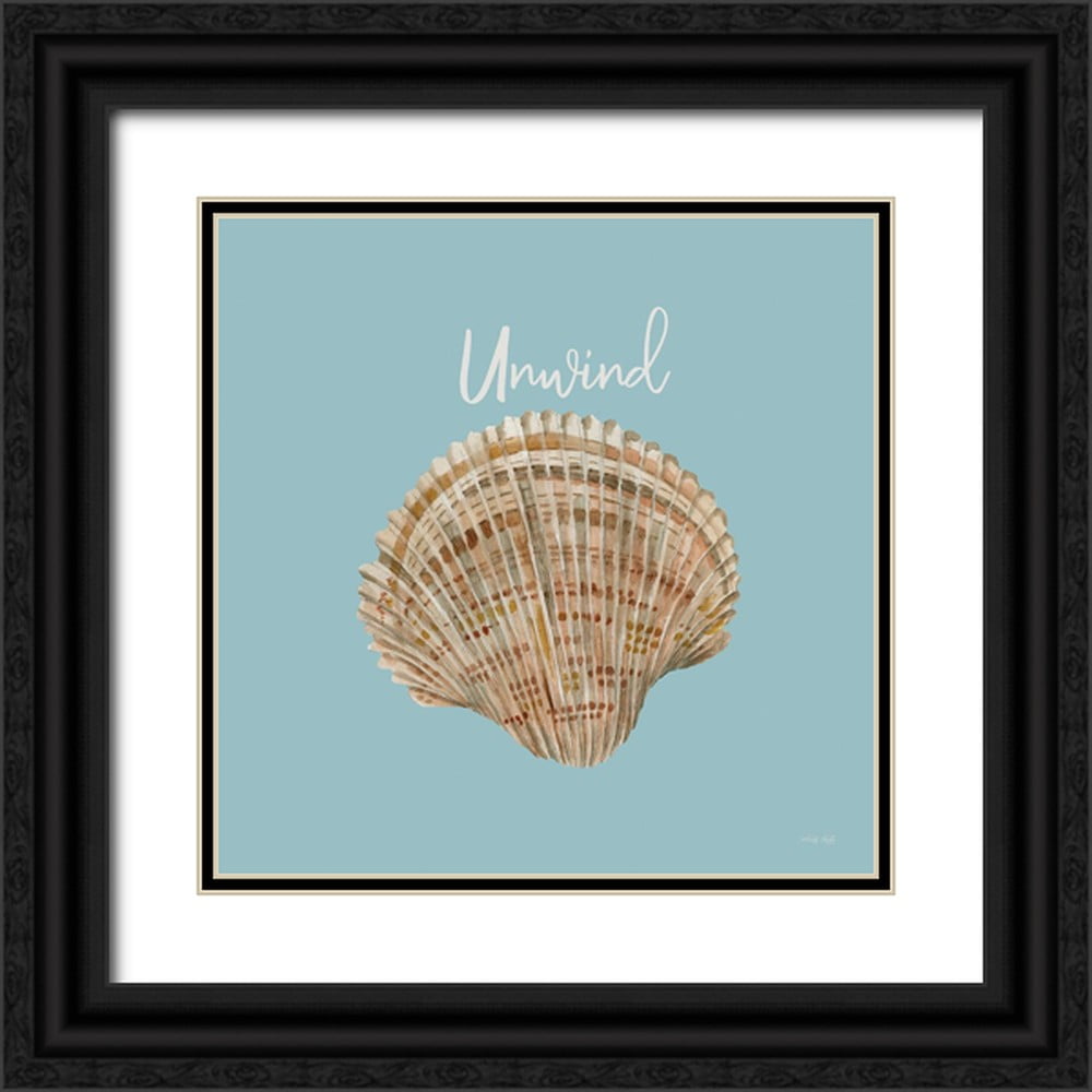 Jacobs, Cindy 15x15 Black Ornate Wood Framed with Double Matting Museum ...