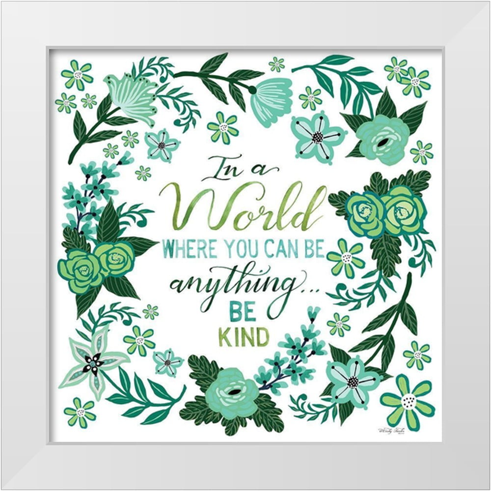 Jacobs, Cindy 15x15 White Modern Wood Framed Museum Art Print Titled ...