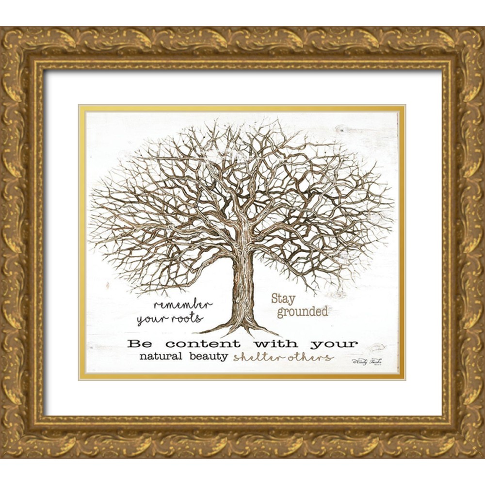 Jacobs, Cindy 17x15 Gold Ornate Wood Framed with Double Matting Museum ...