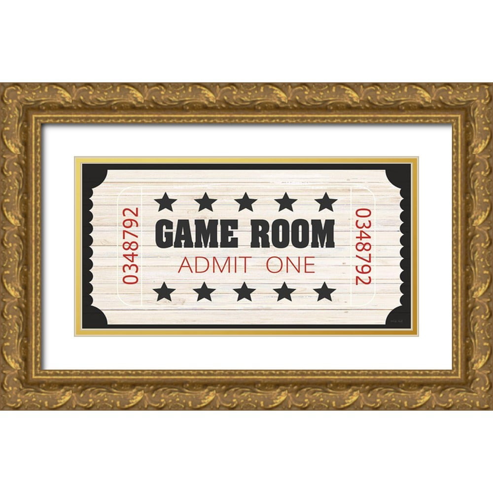 Jacobs, Cindy 18x11 Gold Ornate Wood Framed with Double Matting Museum ...