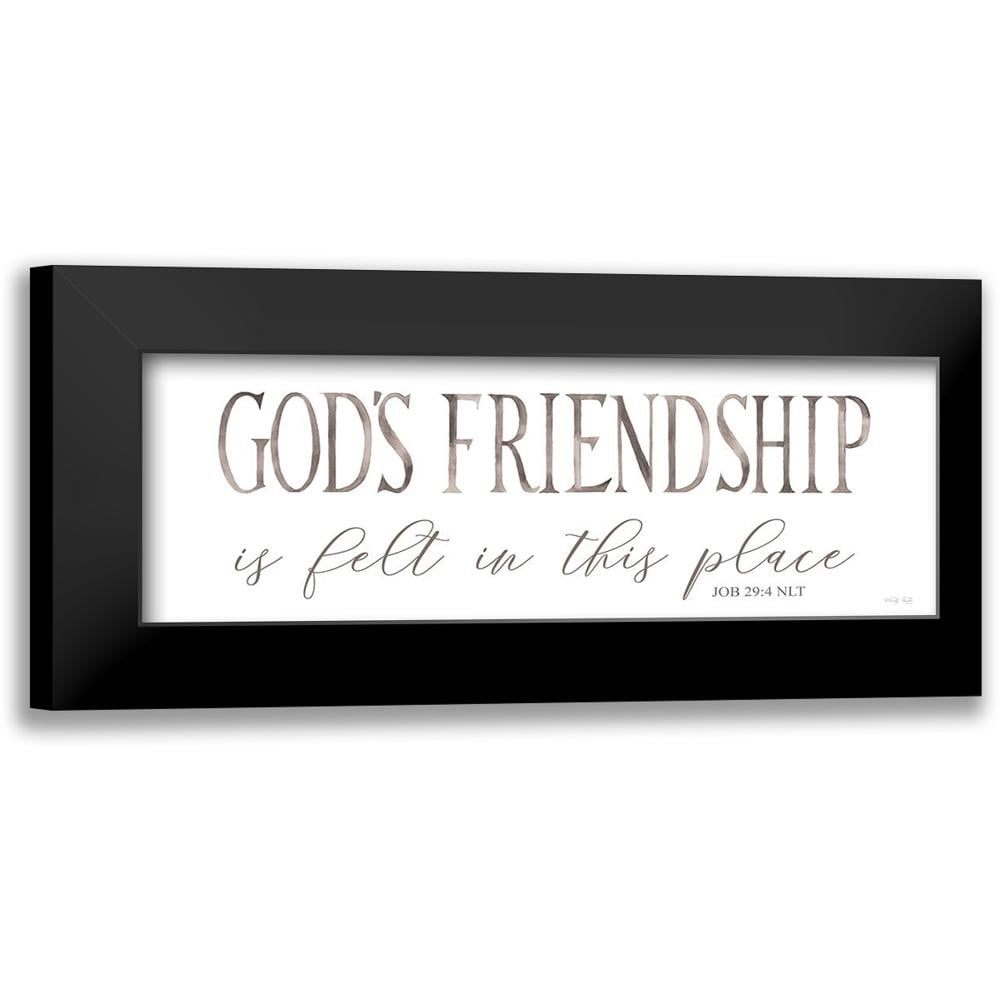 Jacobs, Cindy 18x9 Black Modern Framed Museum Art Print Titled - Gods ...