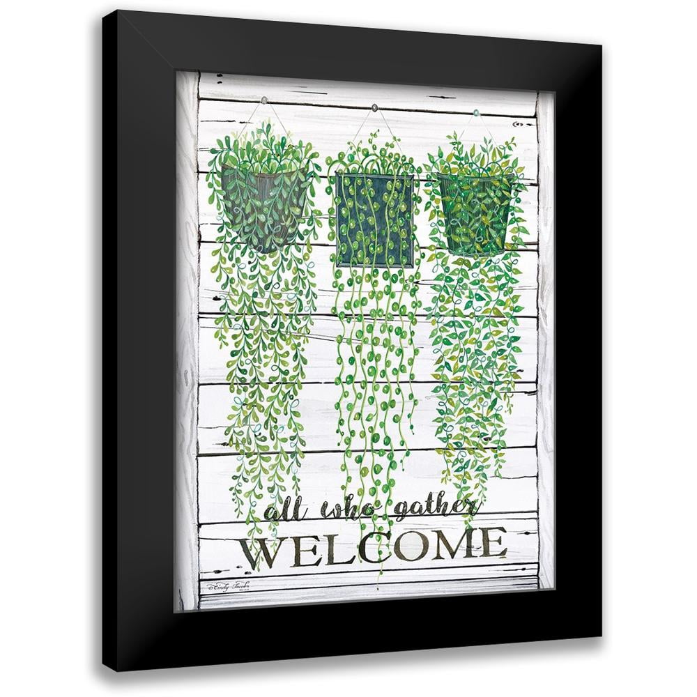 Jacobs, Cindy 19x24 Black Modern Framed Museum Art Print Titled - Ivy ...