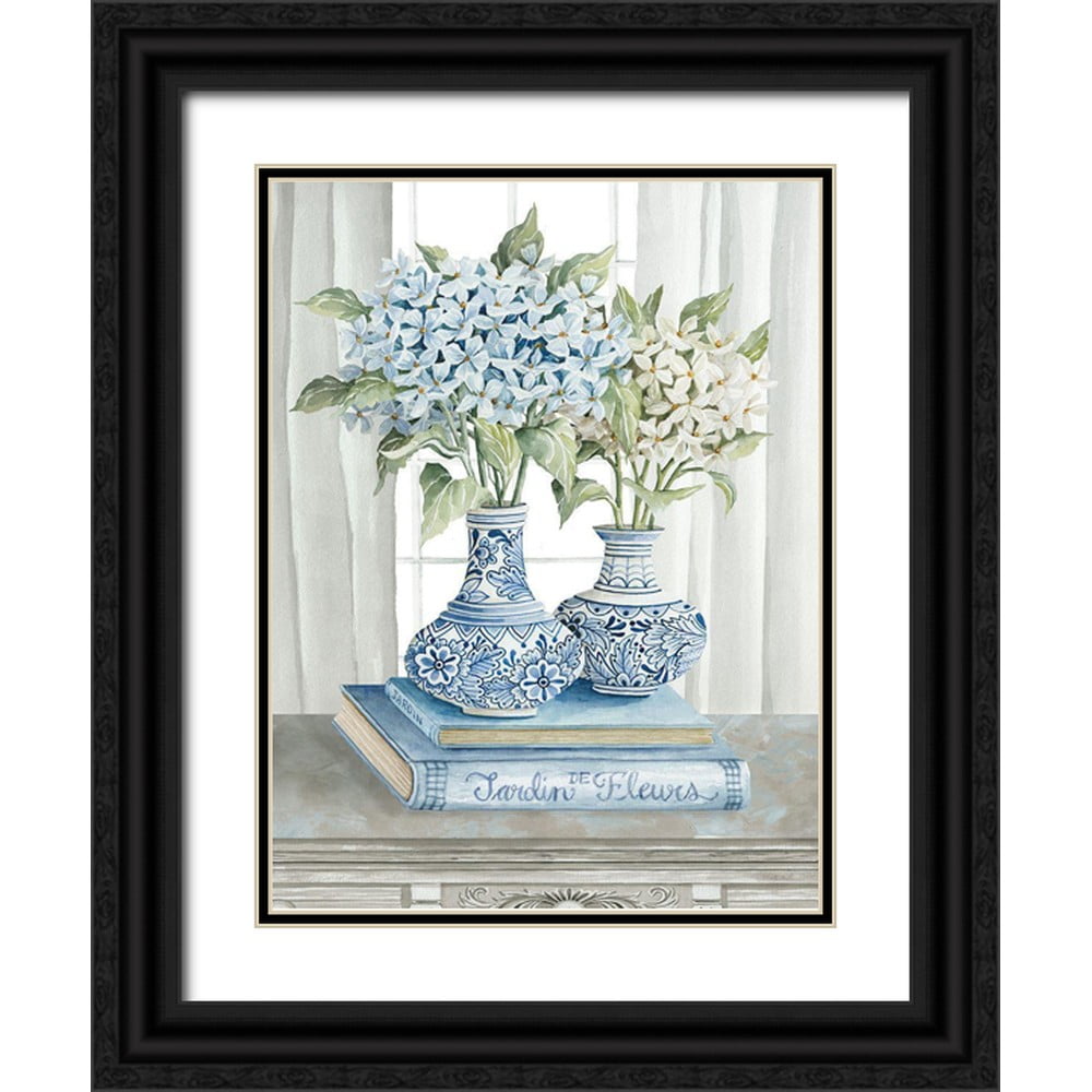 Jacobs, Cindy 19x24 Black Ornate Wood Framed with Double Matting Museum Art Print Titled - Delft ...