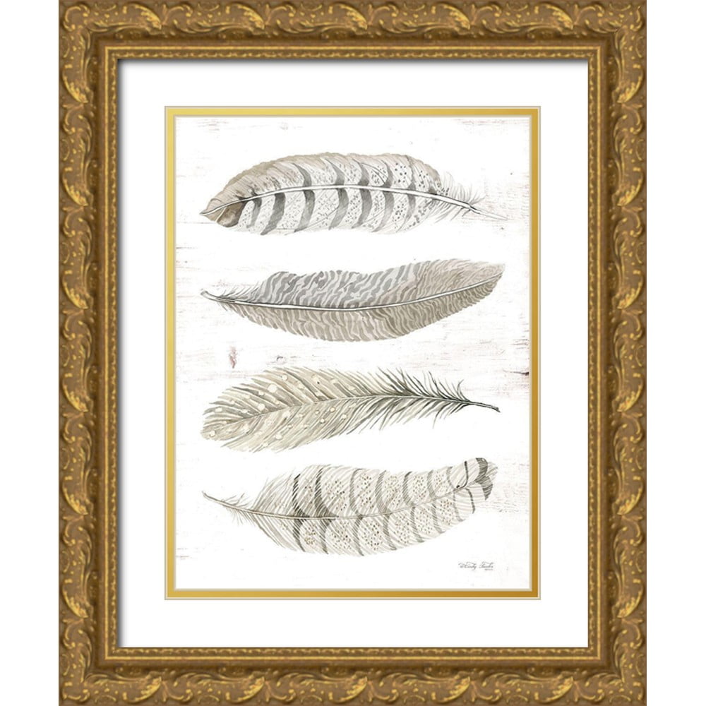 Jacobs, Cindy 19x24 Gold Ornate Wood Framed with Double Matting Museum ...