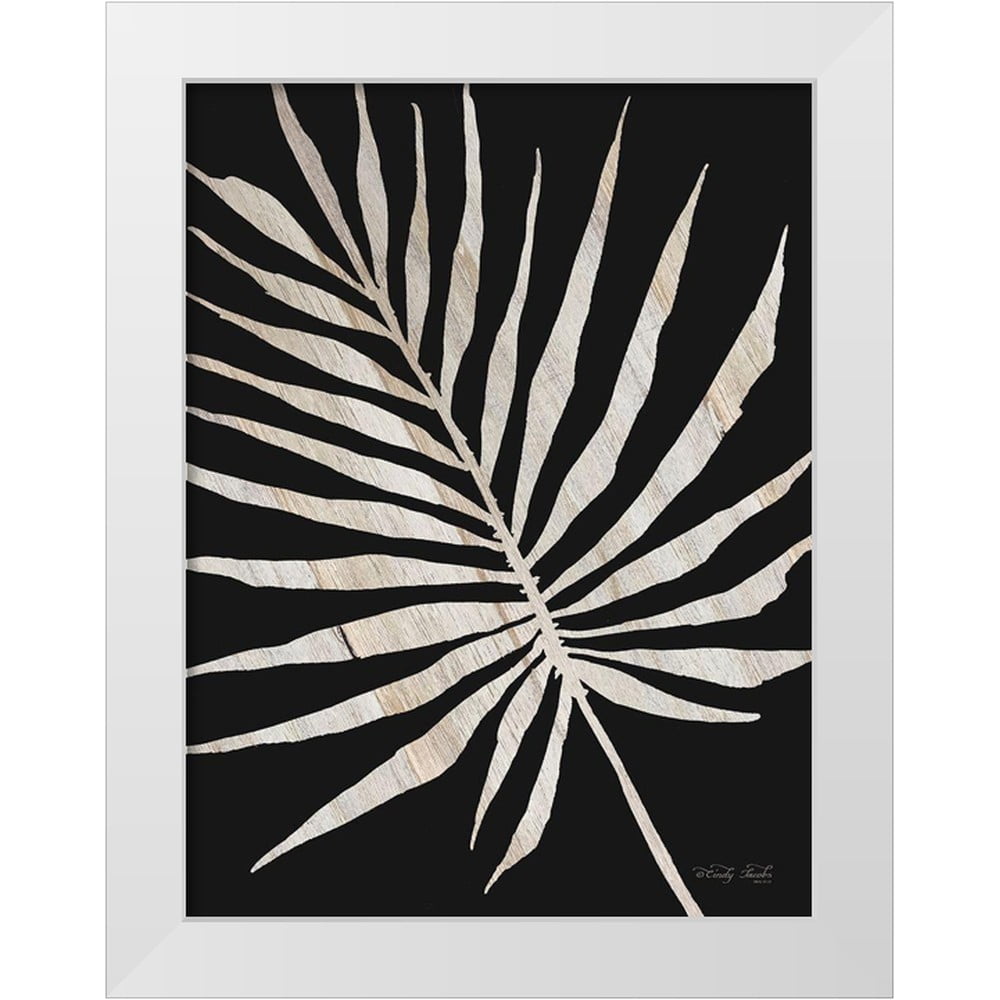 Jacobs, Cindy 19x24 White Modern Wood Framed Museum Art Print Titled ...