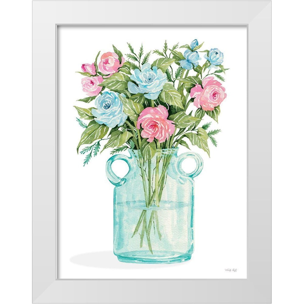 Jacobs, Cindy 19x24 White Modern Wood Framed Museum Art Print Titled ...