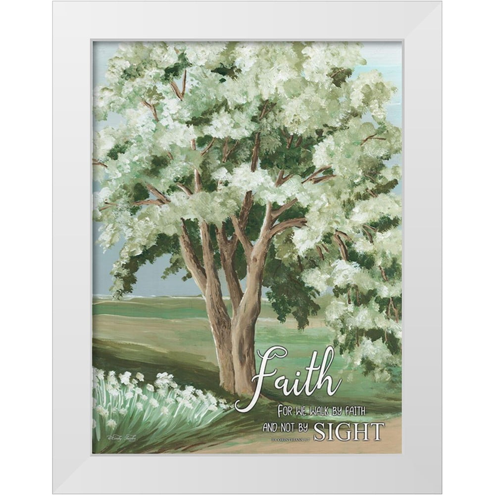 Jacobs, Cindy 19x24 White Modern Wood Framed Museum Art Print Titled ...