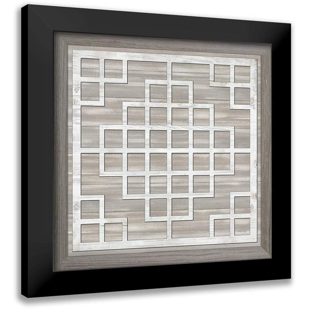 Jacobs, Cindy 20x20 Black Modern Framed Museum Art Print Titled - Geo ...