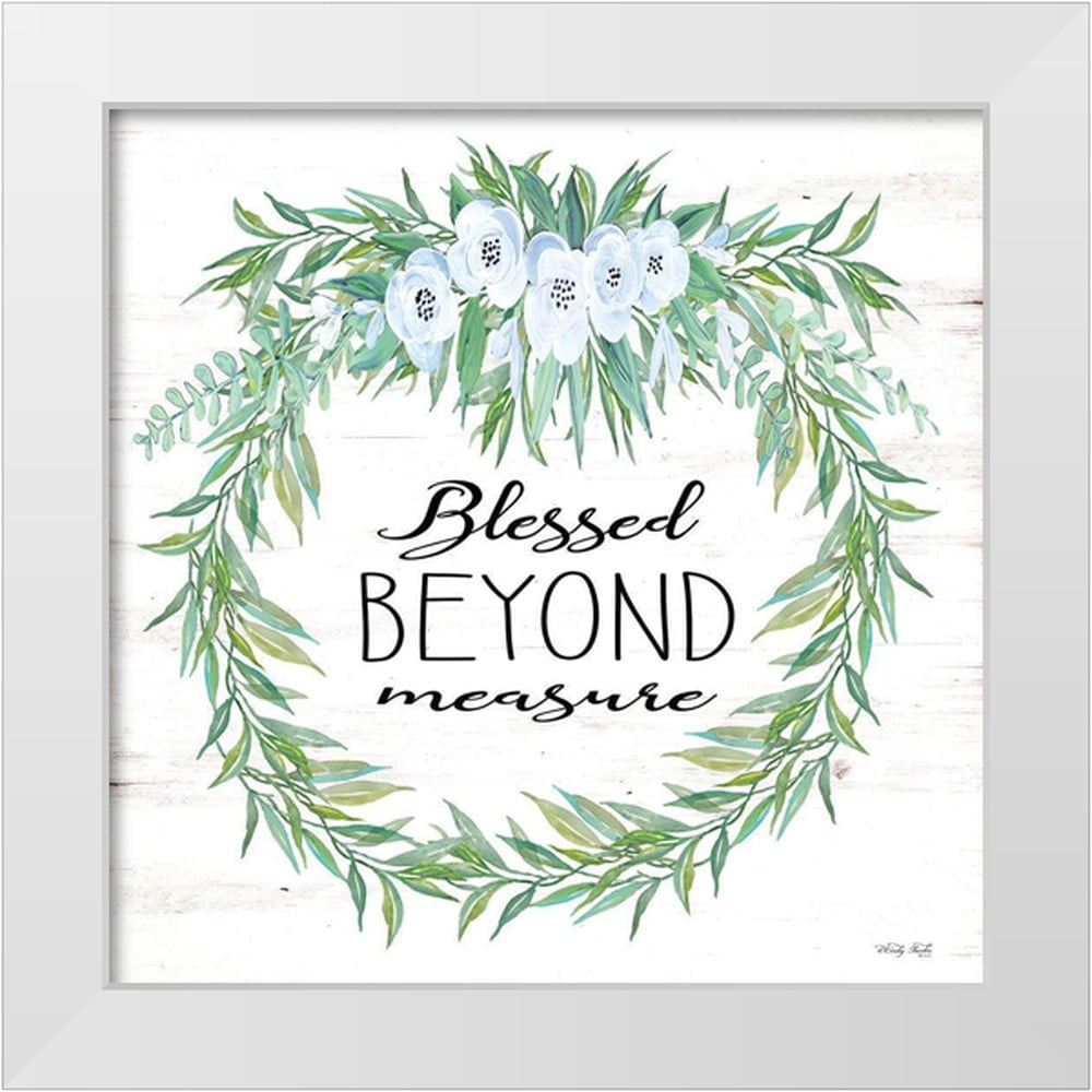 Jacobs, Cindy 20x20 White Modern Wood Framed Museum Art Print Titled ...