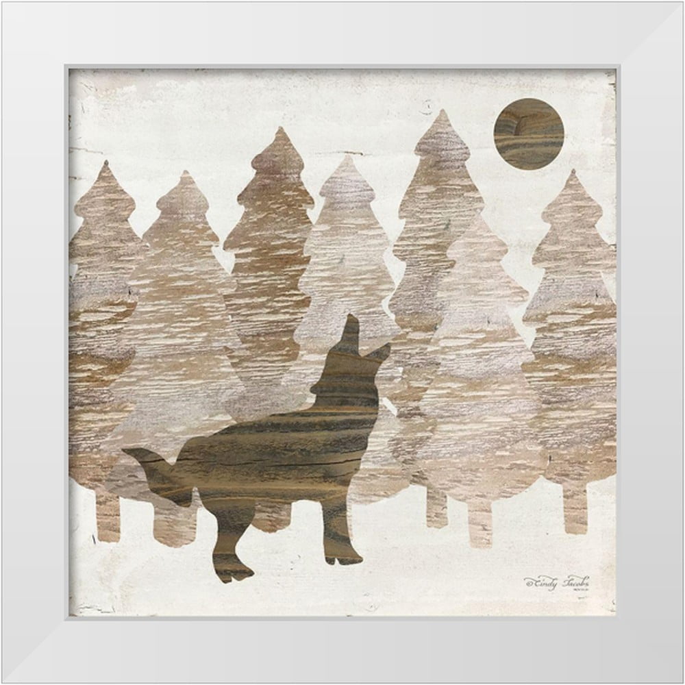 Jacobs, Cindy 20x20 White Modern Wood Framed Museum Art Print Titled ...