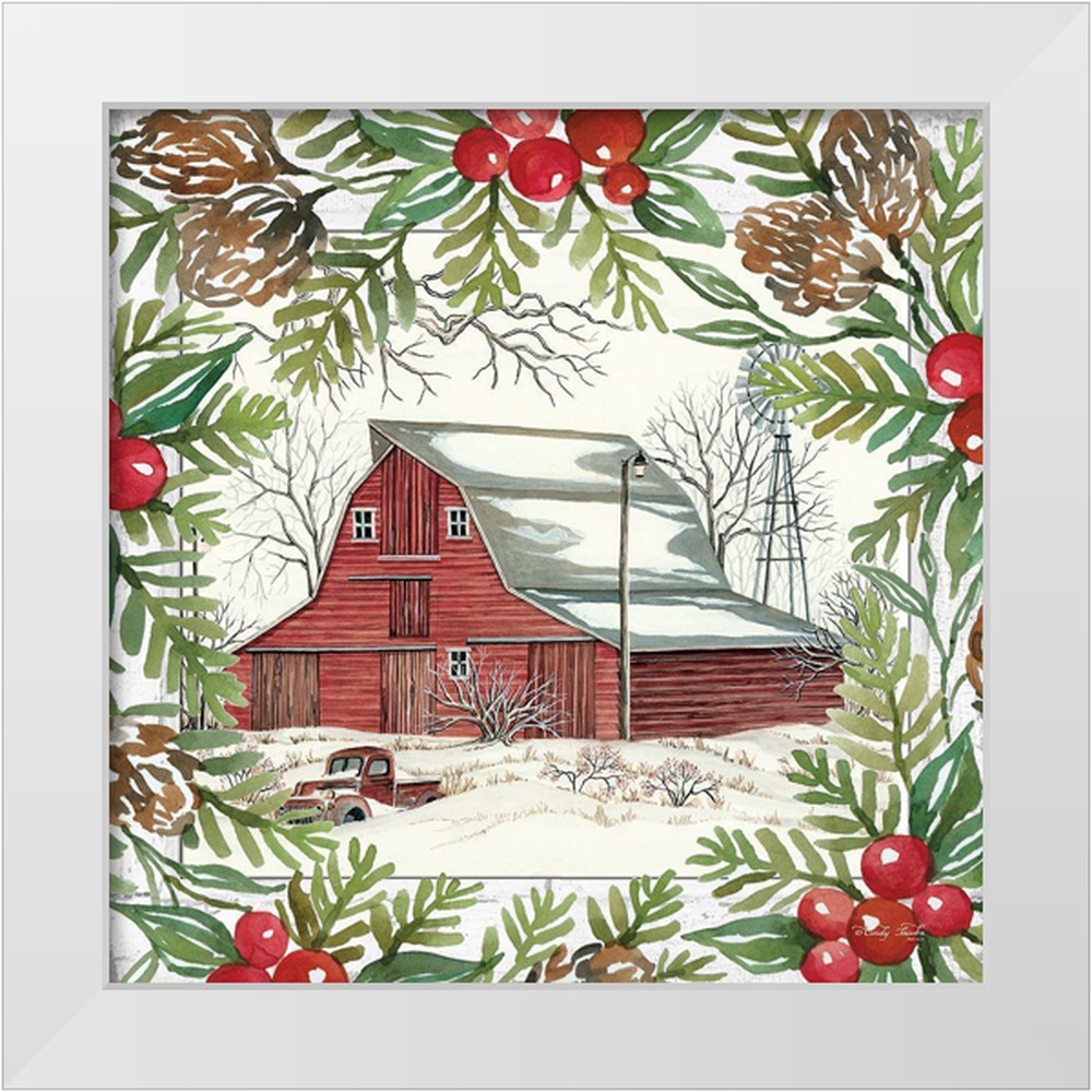 Jacobs, Cindy 20x20 White Modern Wood Framed Museum Art Print Titled ...