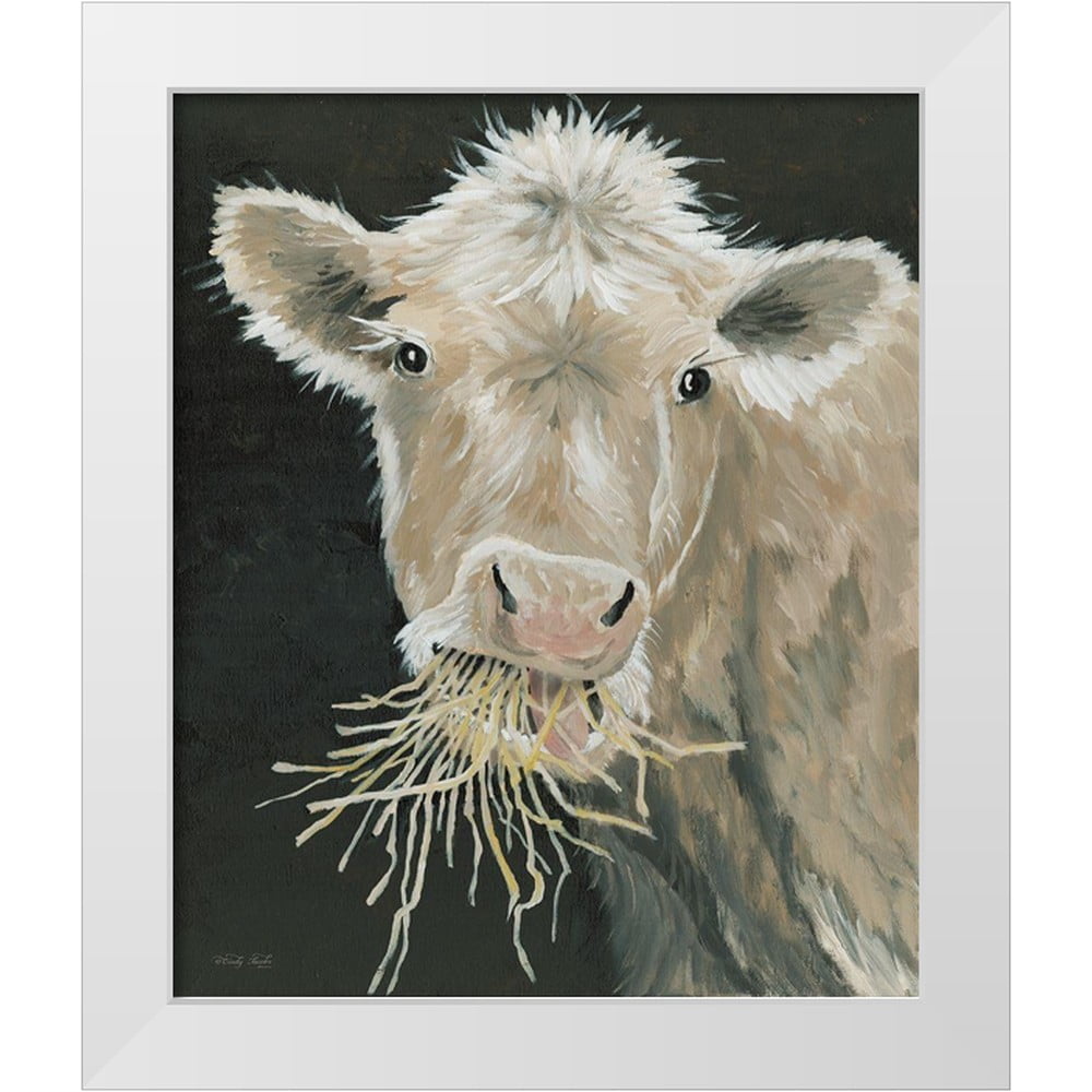 Jacobs, Cindy 20x23 White Modern Wood Framed Museum Art Print Titled ...
