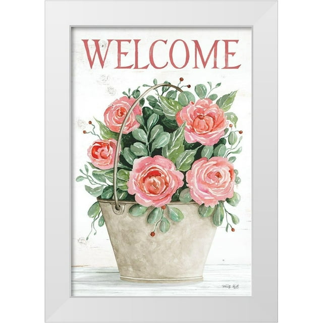 Jacobs, Cindy 23x32 White Modern Wood Framed Museum Art Print Titled ...