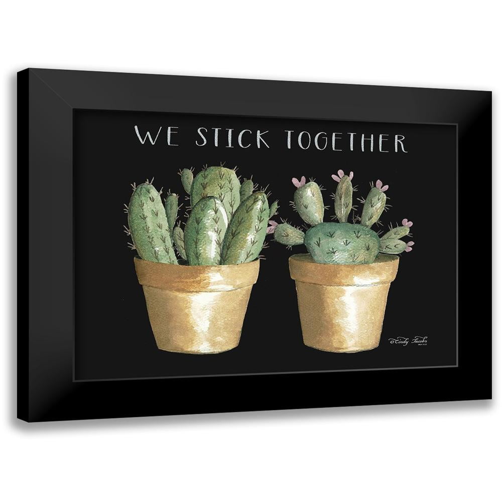 Jacobs, Cindy 24x18 Black Modern Framed Museum Art Print Titled - We ...