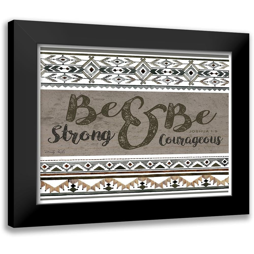 Jacobs, Cindy 24x19 Black Modern Framed Museum Art Print Titled - Be ...