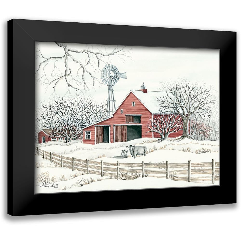 Jacobs, Cindy 24x19 Black Modern Framed Museum Art Print Titled ...